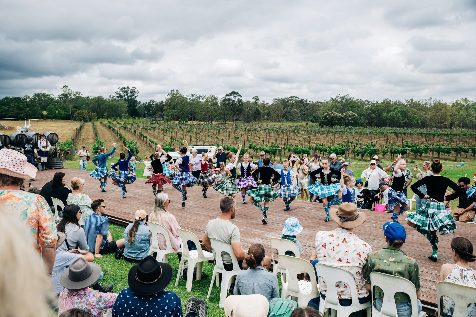 Hunter Valley Highland Games – Saltire Estate