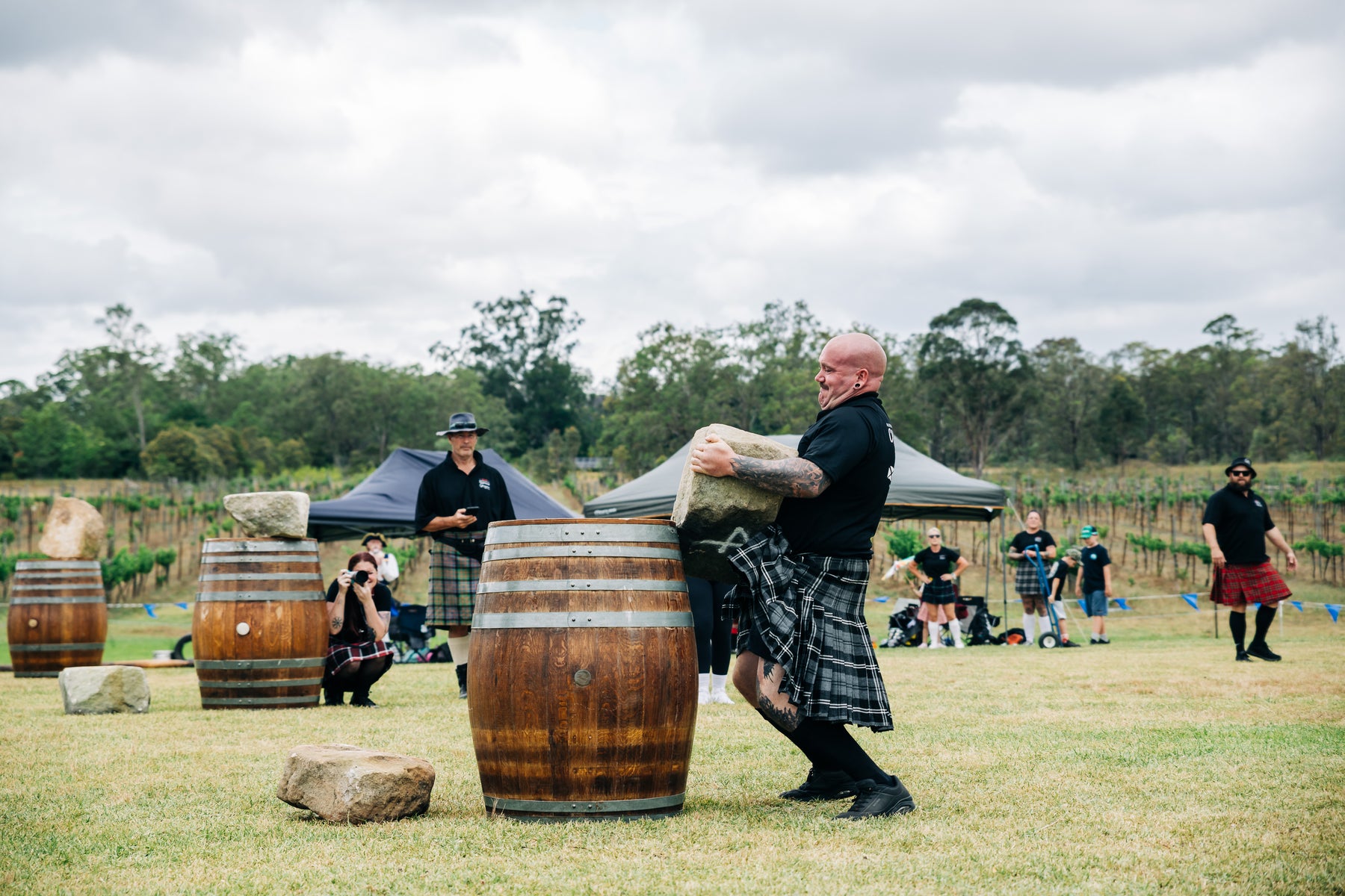 Hunter Valley Highland Games – Saltire Estate